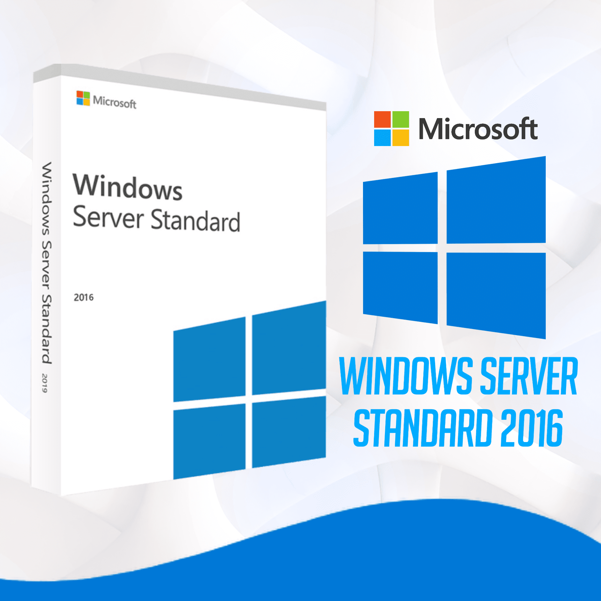 WINDOWS SERVER 2016 STANDARD - LICENÇA VITALÍCIA + Nota Fiscal - KEYSPC