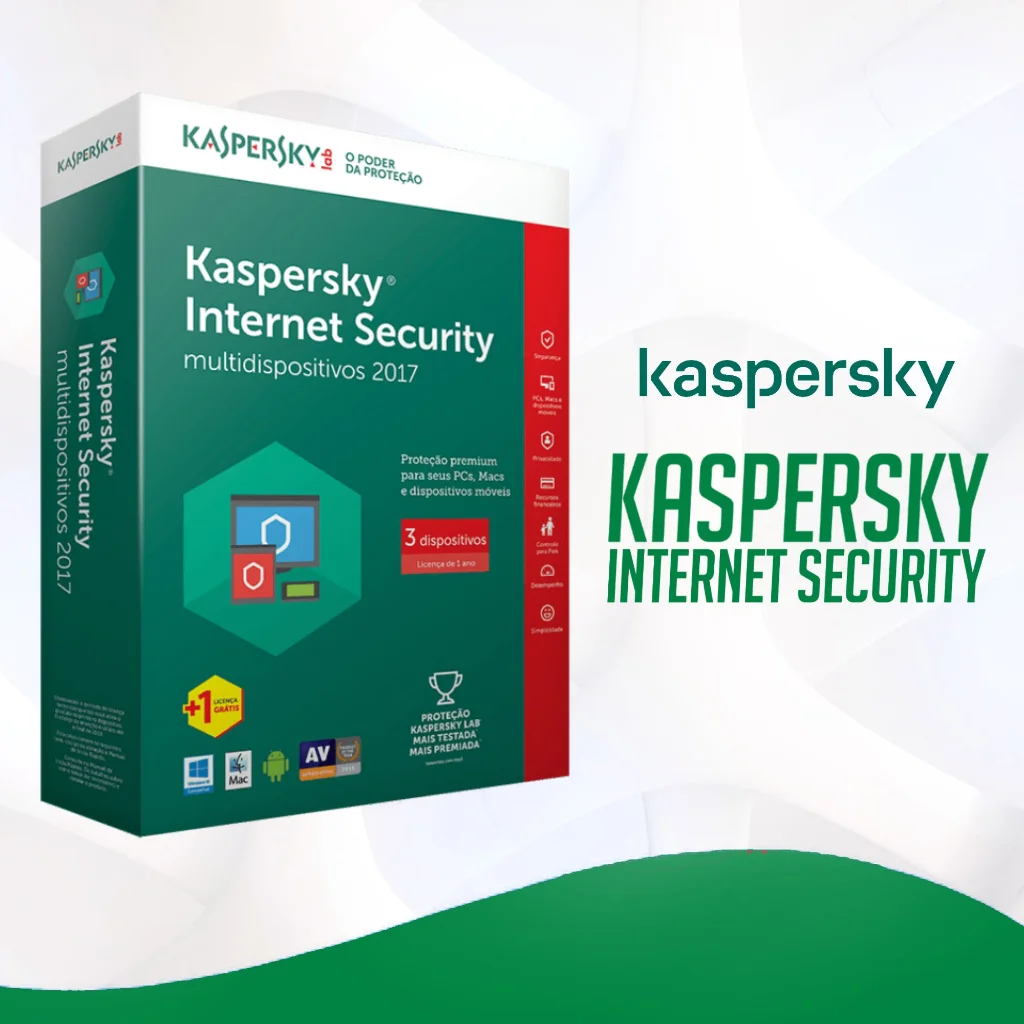 Kaspersky Internet Security 2021 - Licença Para 1 Dispositivo + Nota ...