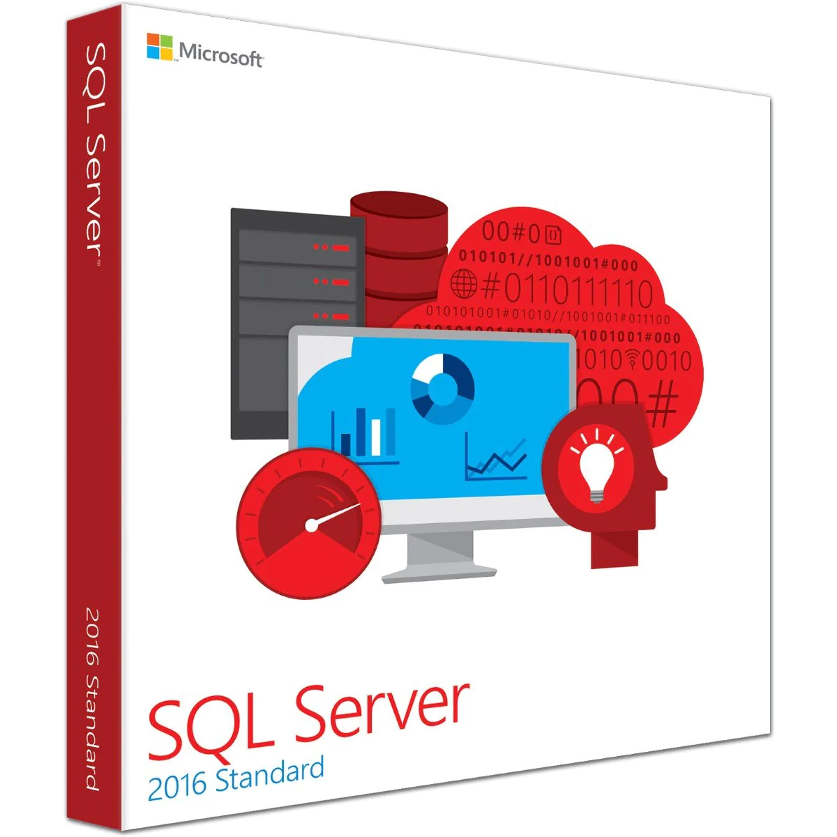 SQL Server 2016 Standard 5 Cals Inclusas Licen a Vital cia Nota 
